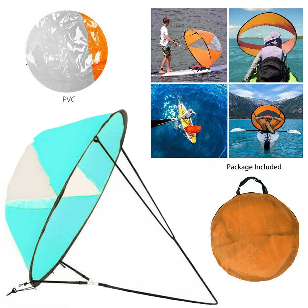 DODOING Kayak Sails,42"Durable Kayak Wind Sail Foldable Downwind Kayak ...