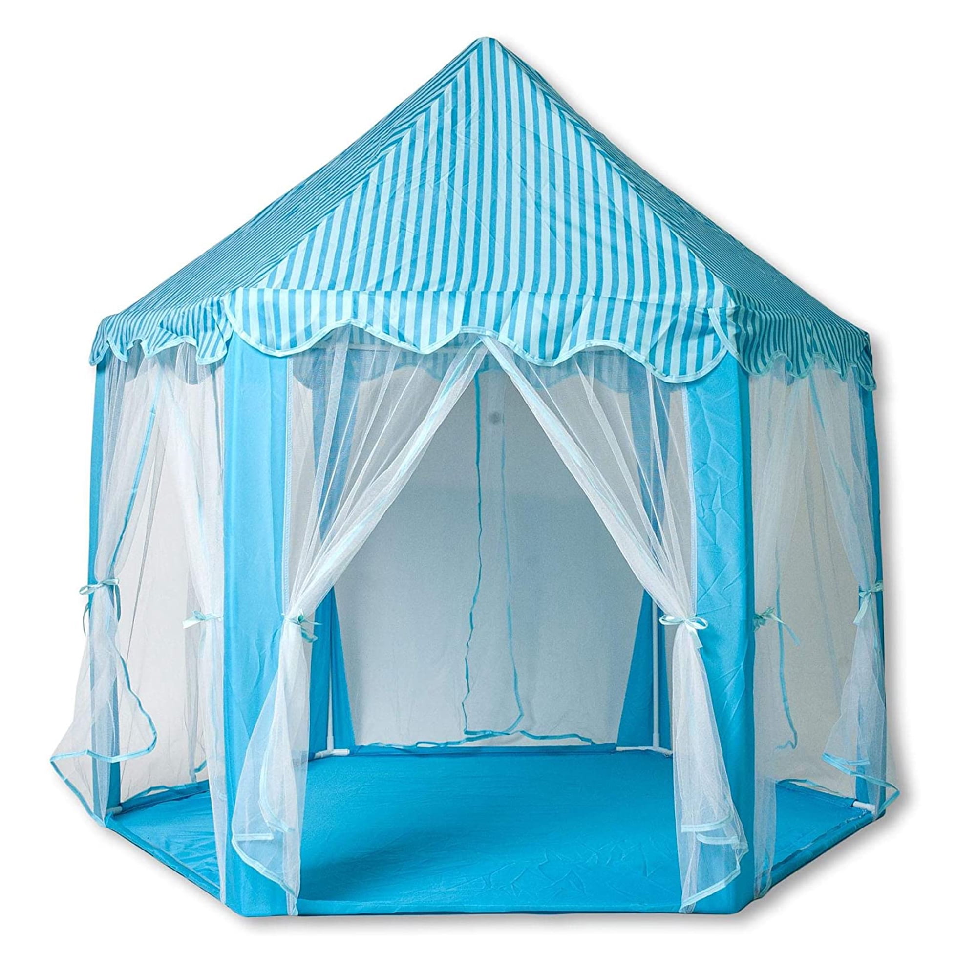 DODOING Princess Tent Girls Large Playhouse Kids Castle Play Tent ...