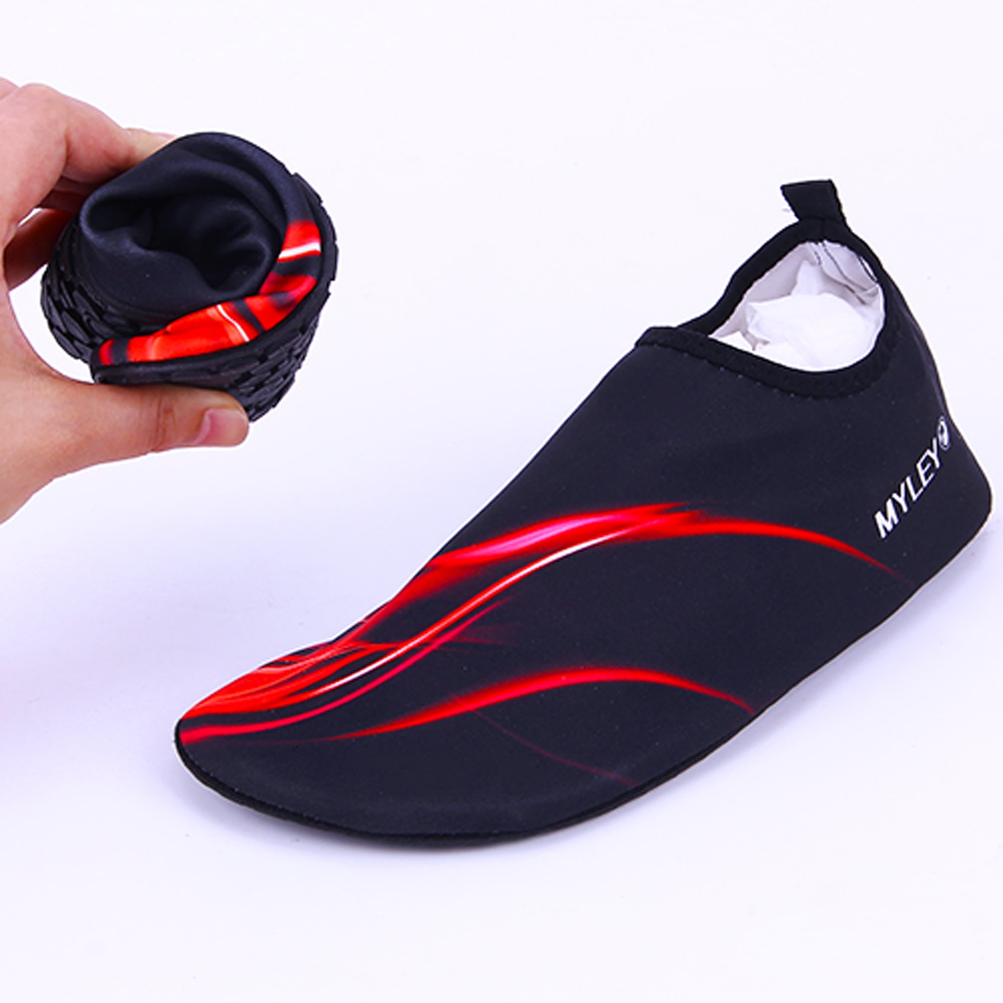 DODOING Unisex Barefoot Sports Water Skin ShoesSocks Surf Trainers ...