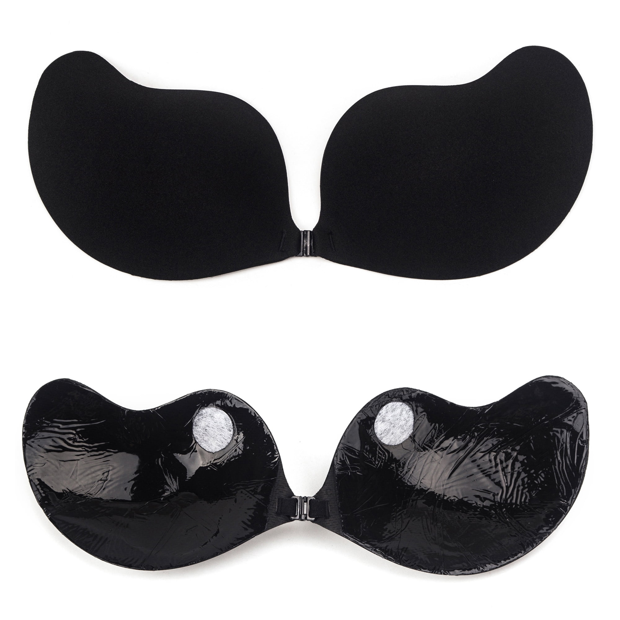 DODOING Womens Push Up Sticky Strapless Backless Silicone Self Adhesive ...