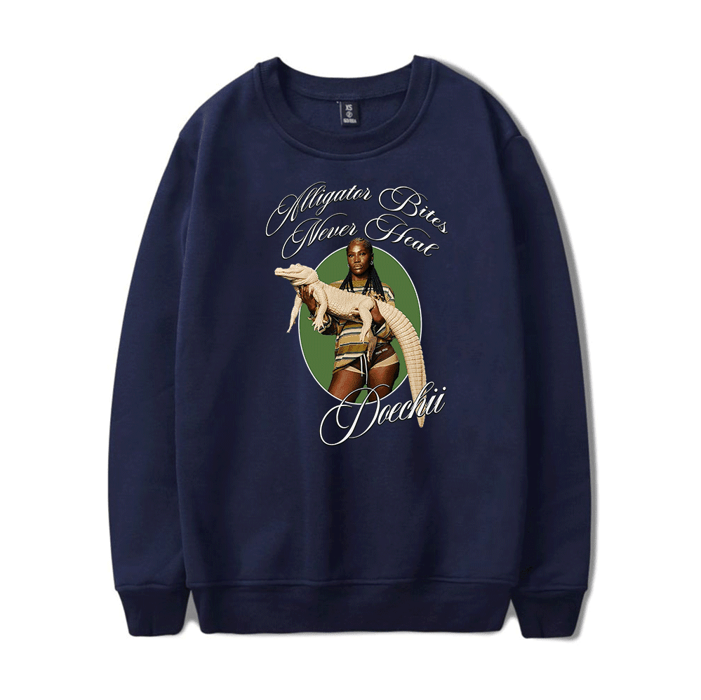 DOECHII Altars Over Stages Crewneck Sweatshirt Man/Woman Hip Hop ...