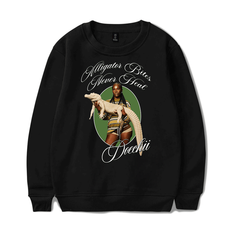 DOECHII Altars Over Stages Crewneck Sweatshirt Man/Woman Hip Hop ...