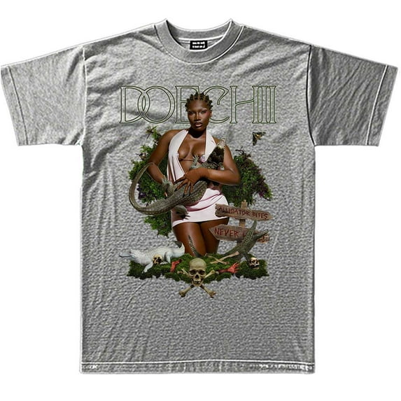 DOECHII Print T-shirt Summer Unisex Short-sleeved Fashion Y2K Casual ...