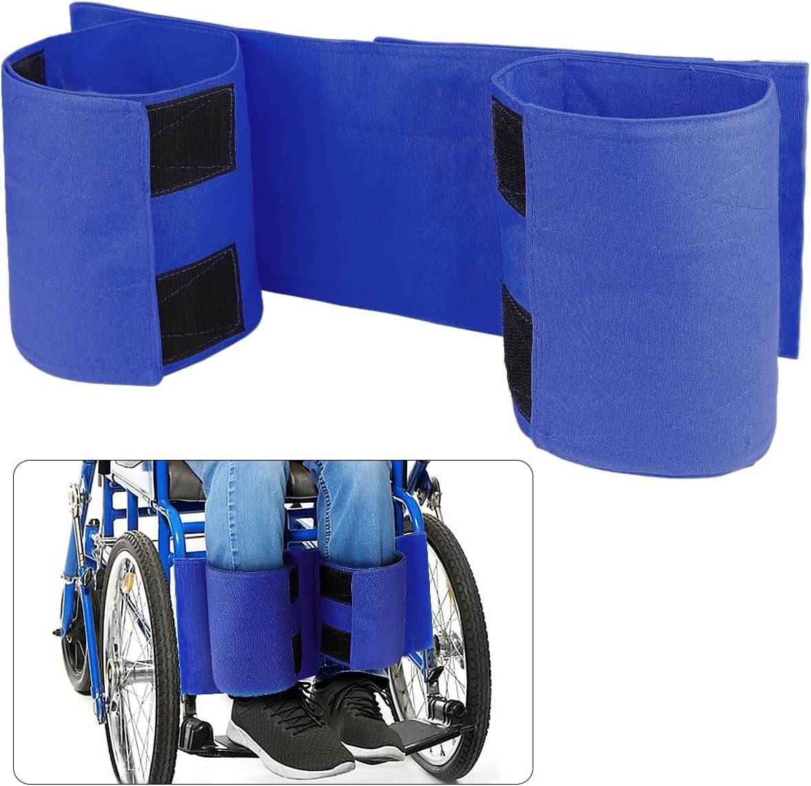 DOERDO Wheelchair Leg Rest Seatbelt Restraining Strap Footrest ...