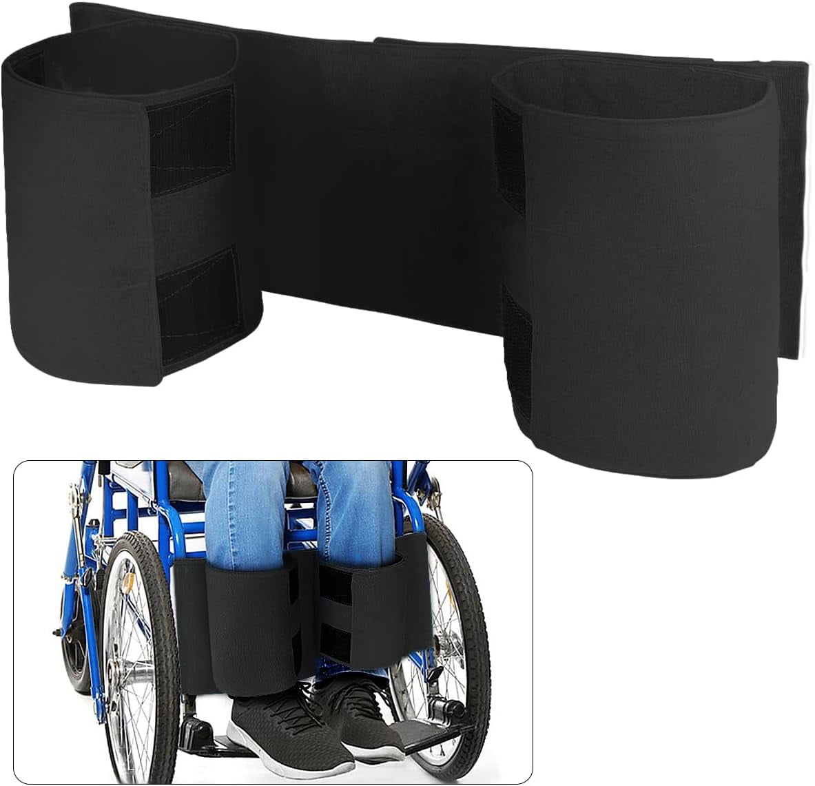 DOERDO Wheelchair Leg Strap Footrest Restraint Prevent Falls and ...