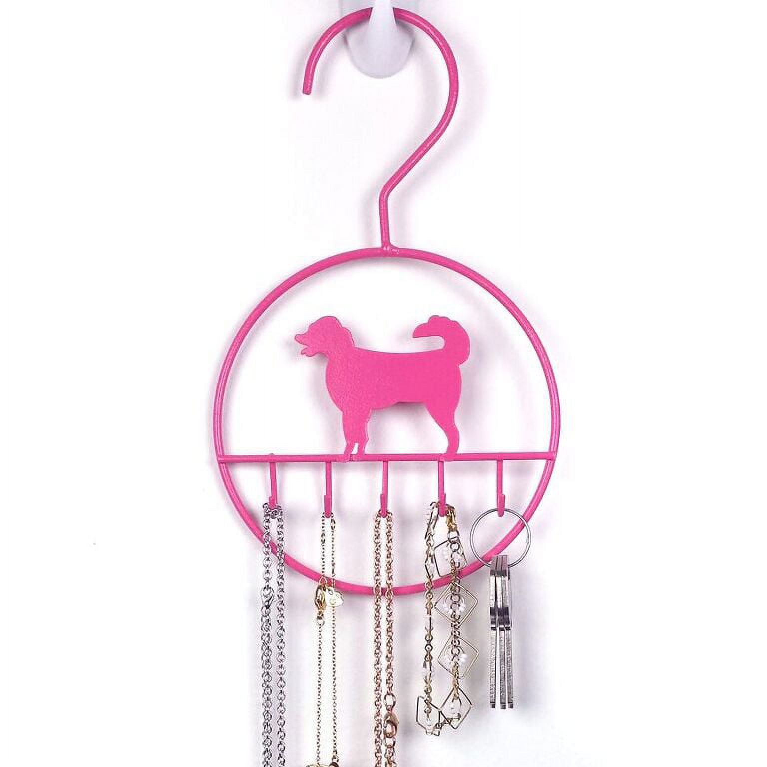 DOG Hanger Wall Mount Jewelry Key Organizer - Cute Dog Design Hanger ...