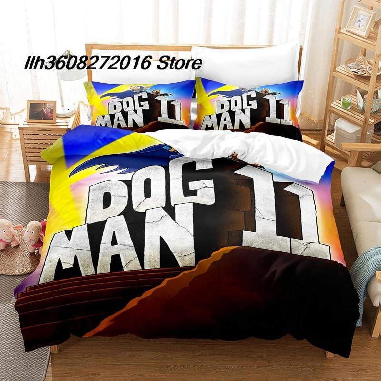 DOG MAN Bedding Set Single Twin Full Queen King Size Bed Set Aldult Kid ...