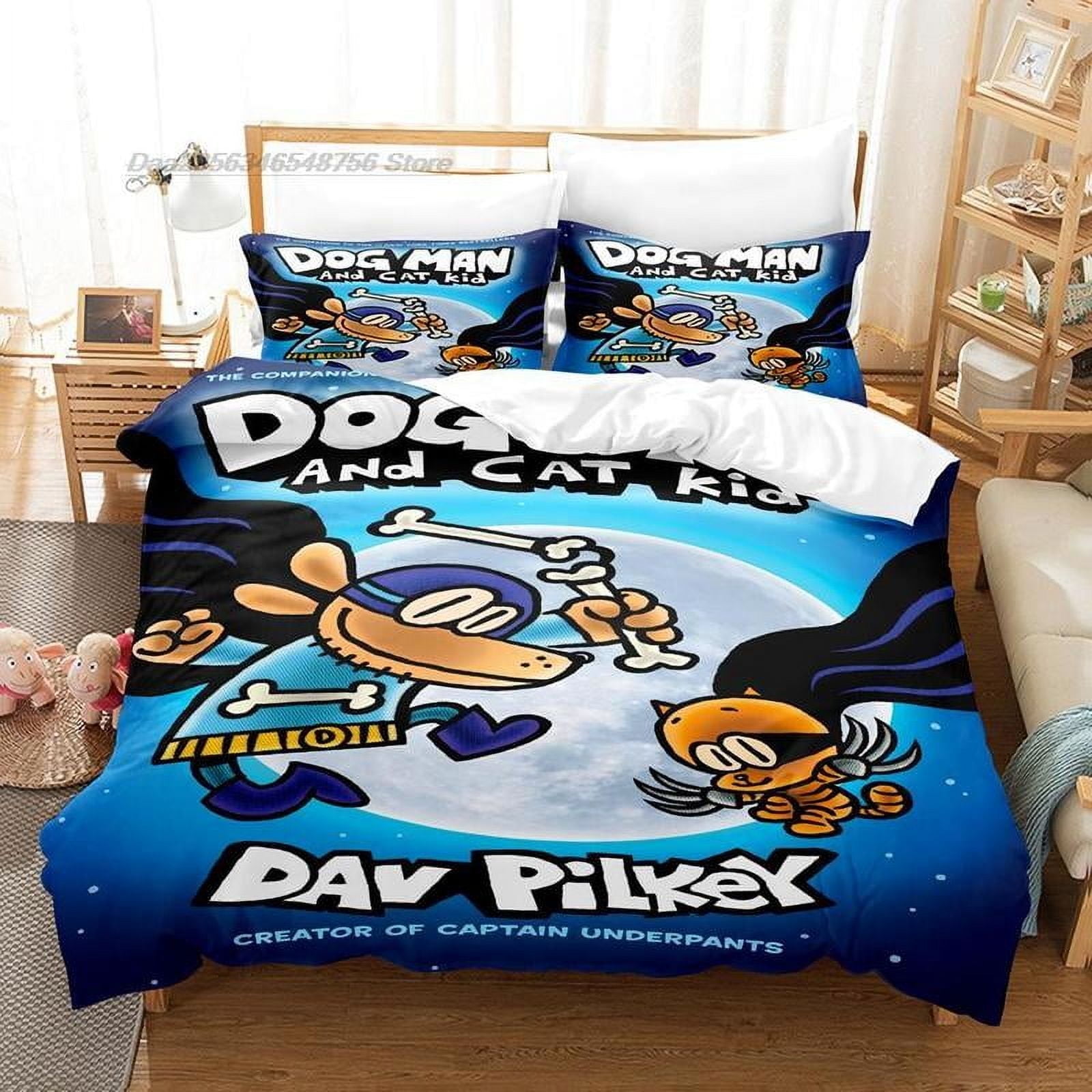 DOG MAN Bedding Set Single Twin Full Queen King Size Bed Set Aldult Kid ...