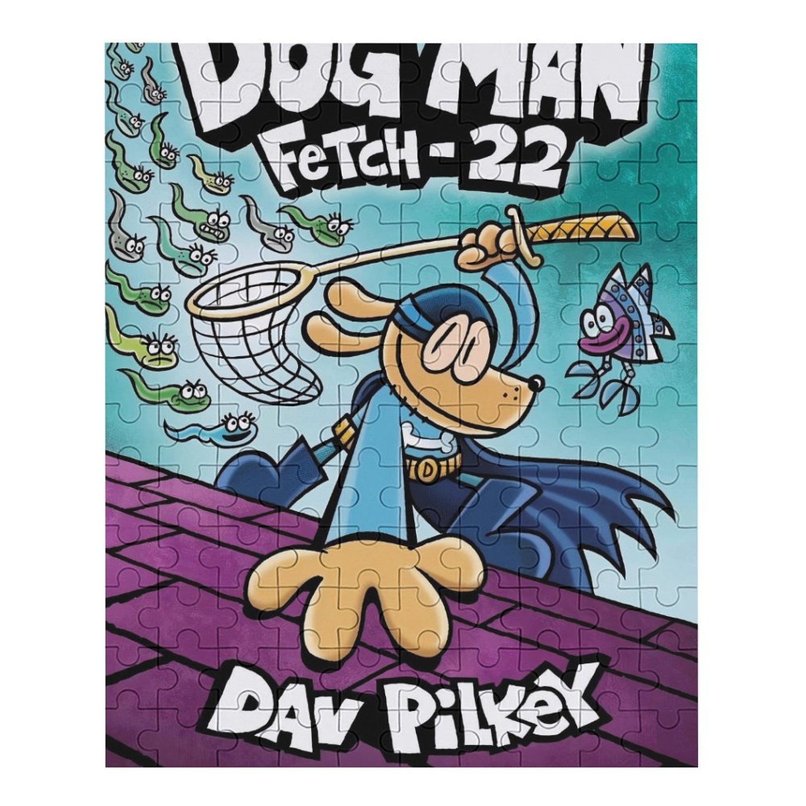 DOG MAN Puzzles for Kids Interactive Brain Teasers for Adults ...