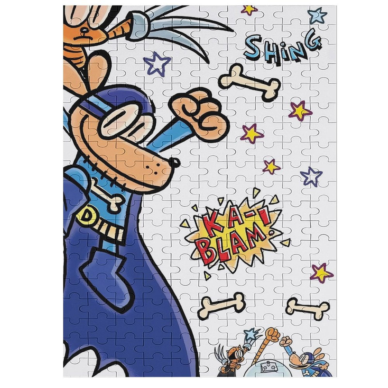 DOG MAN Puzzles for Kids Interactive Brain Teasers for Adults ...