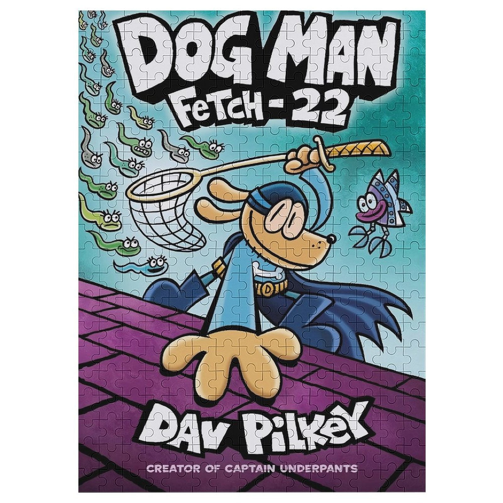 DOG MAN Puzzles for Kids Interactive Brain Teasers for Adults ...