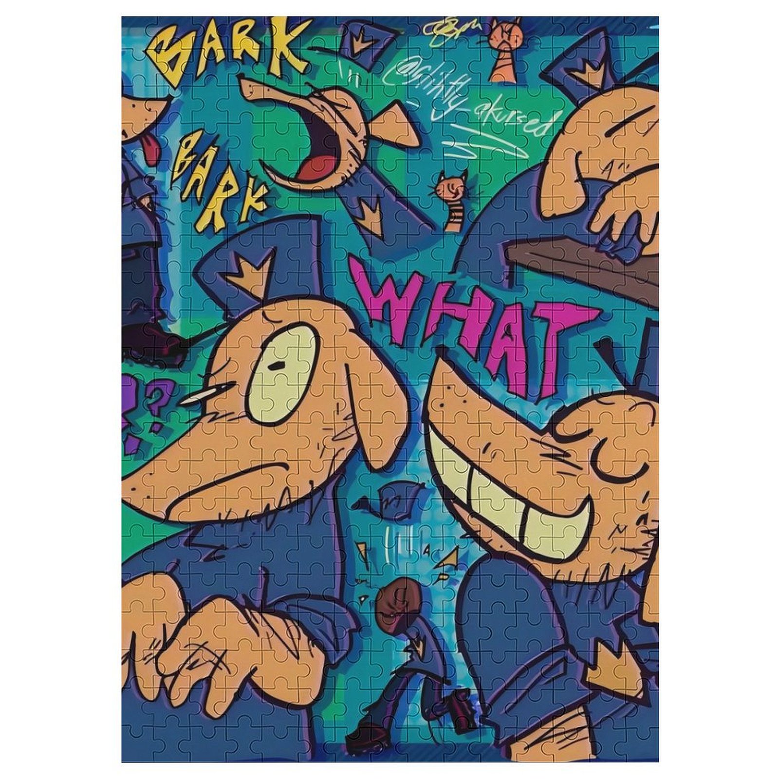 DOG MAN Puzzles for Kids Interactive Brain Teasers for Adults ...