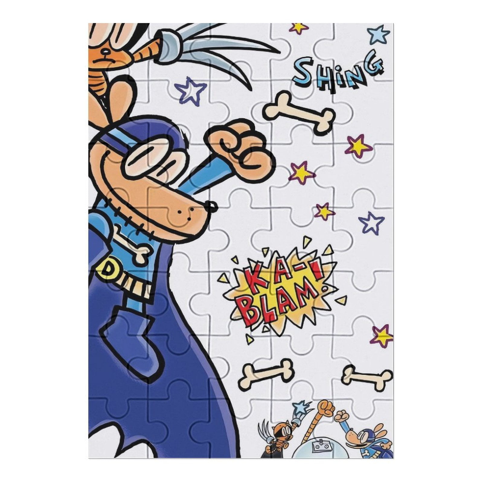 DOG MAN Puzzles for Kids Interactive Brain Teasers for Adults ...