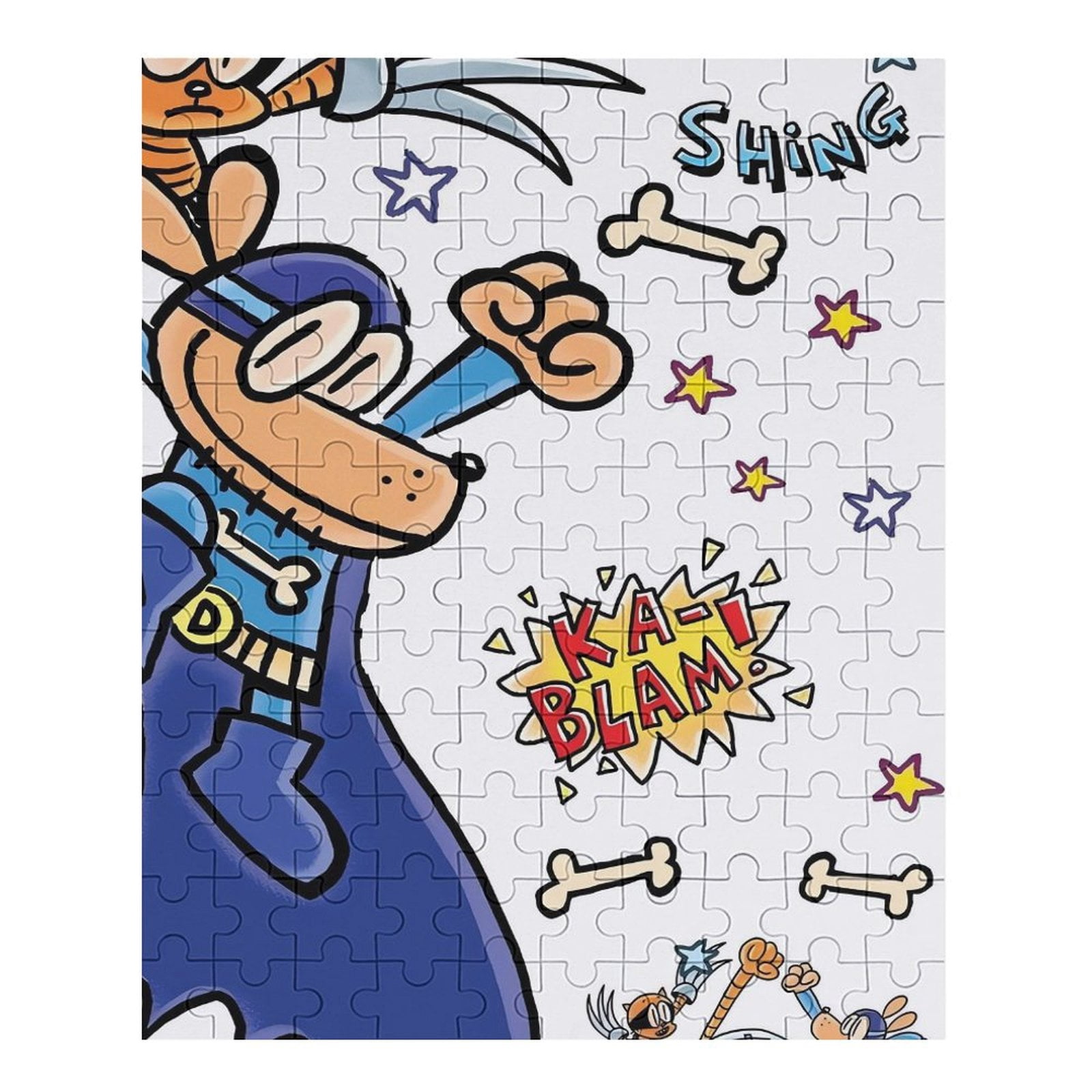 DOG MAN Puzzles for Kids Interactive Brain Teasers for Adults ...