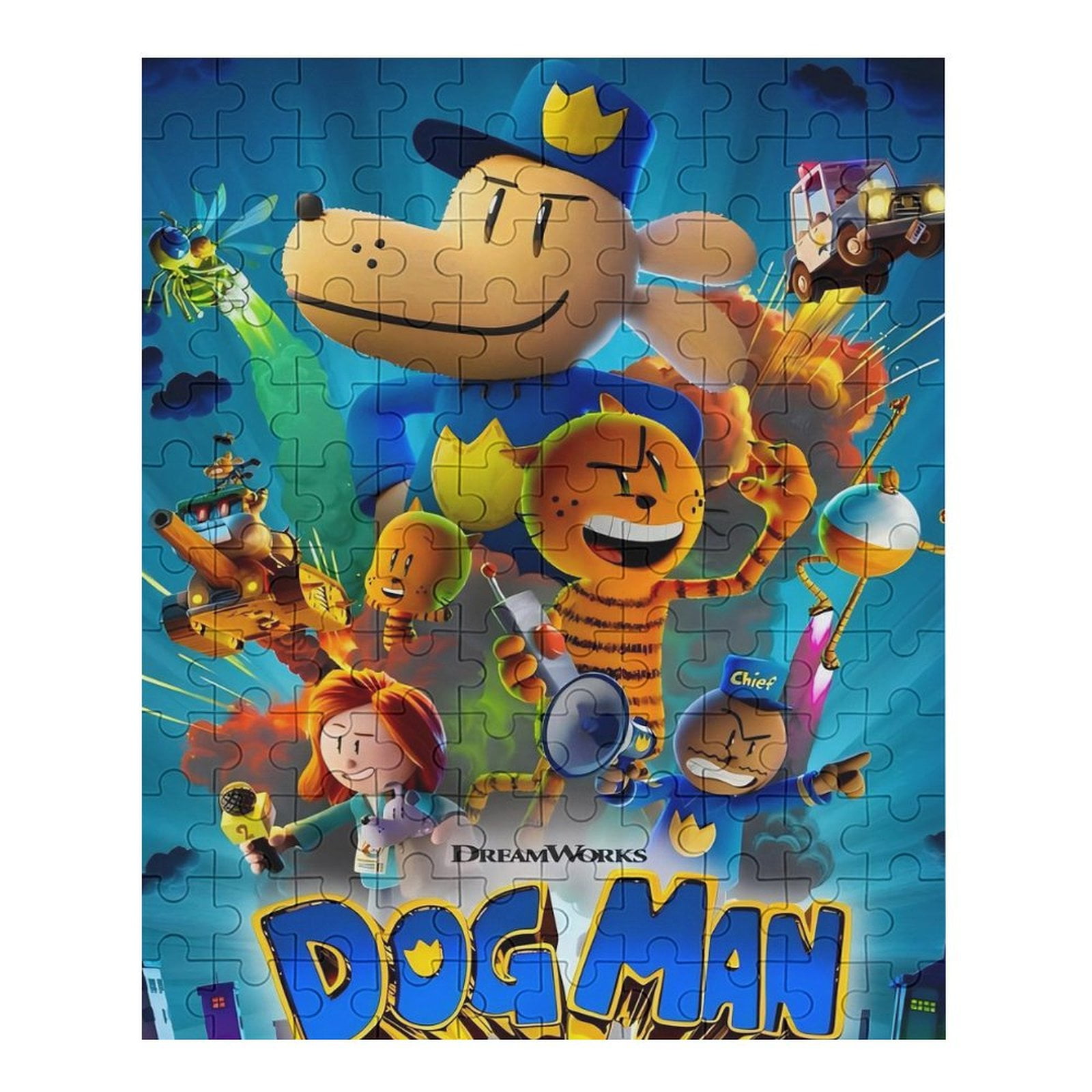 DOG MAN Puzzles for Kids Interactive Brain Teasers for Adults ...