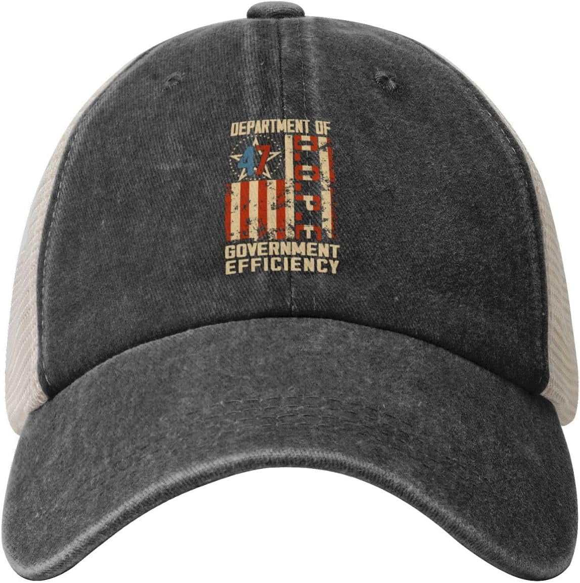 DOGE Hat Department of-Government-Efficiency Cowboy Mesh Cap Adjustable ...