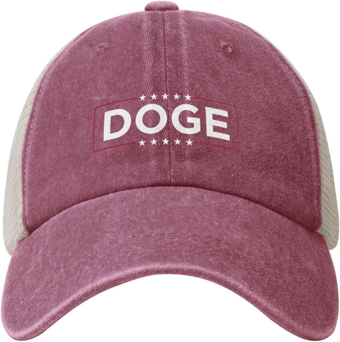 DOGE Hat Department of-Government-Efficiency Cowboy Mesh Cap Adjustable ...