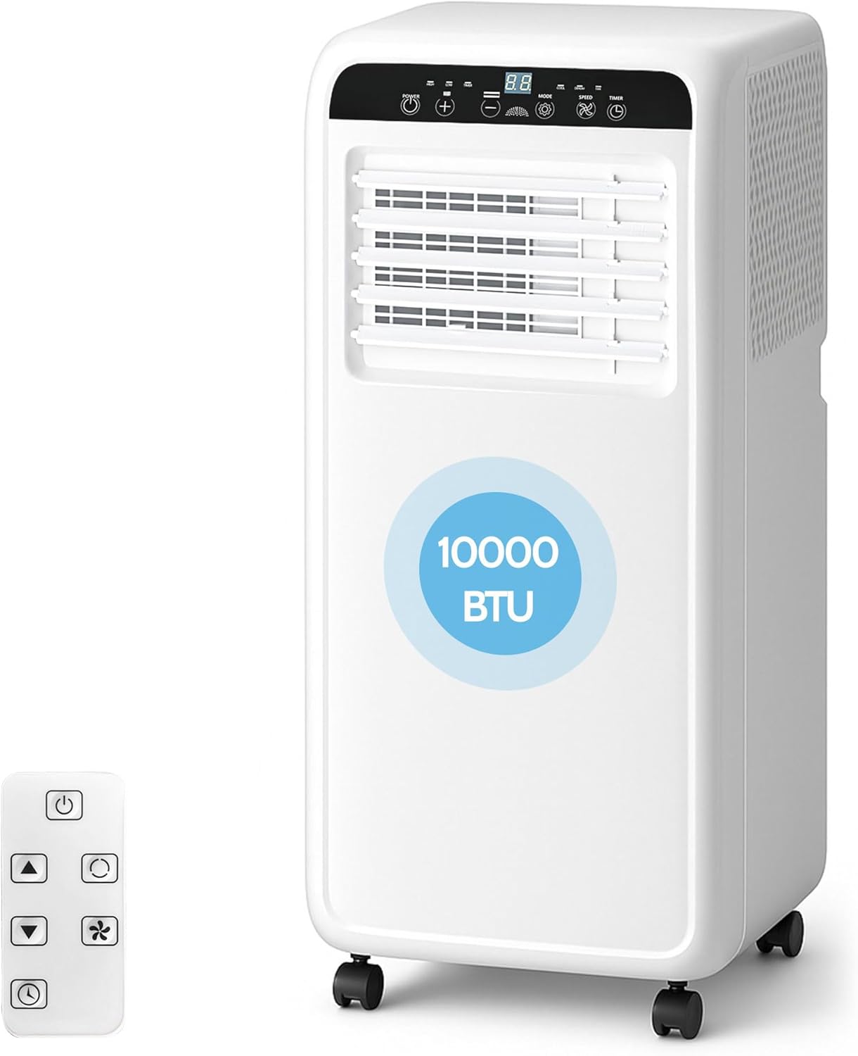 DOGHLY10,000 BTU Portable Air Conditioner with Remote Control Cools Up ...