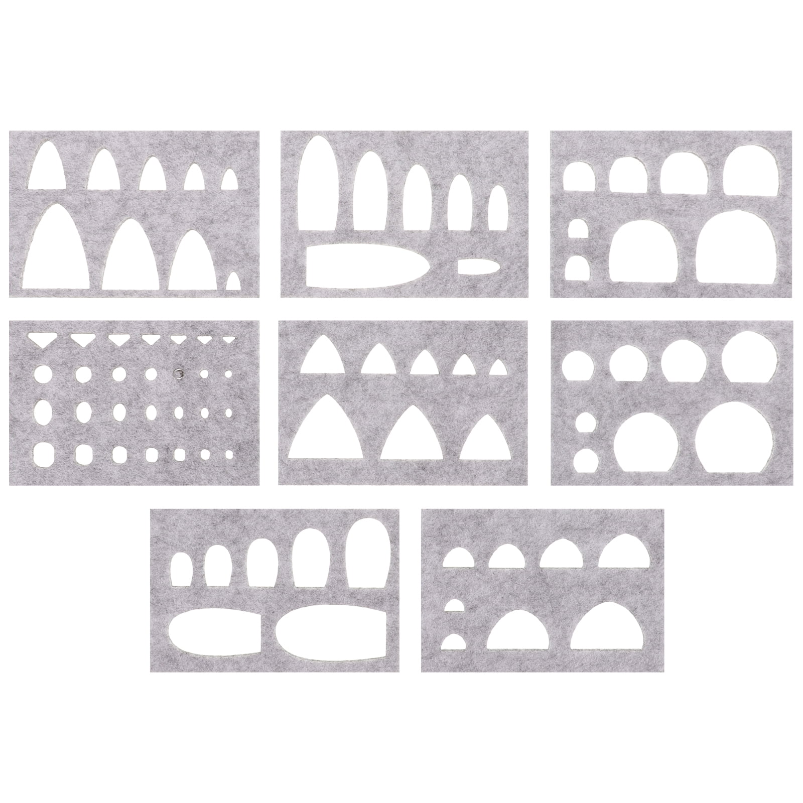 DOITOOL 1 Set Felting Animal Eyes Mold DIY Craft Tool Felt Template ...