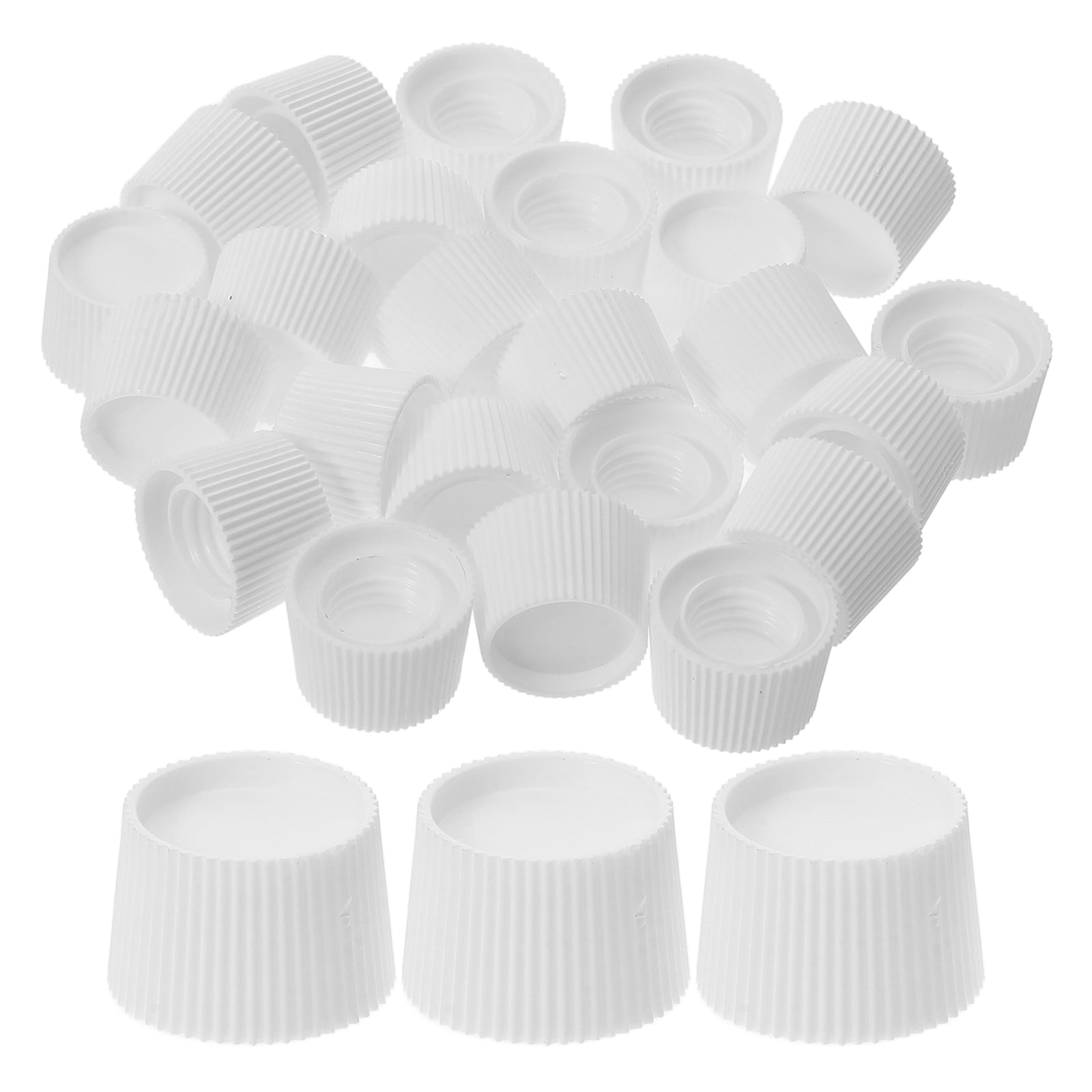 DOITOOL 100Pcs Screw-in Toothpaste Cap Toothpaste Container Lid Travel ...