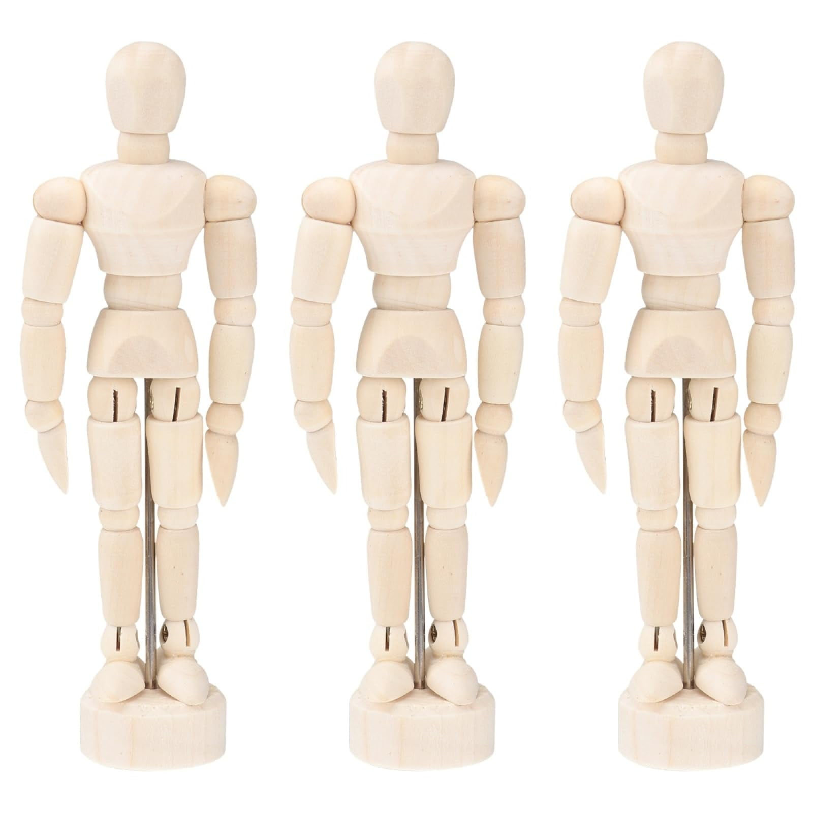 DOITOOL 12PCS Artists Wooden Manikin Jointed Mannequin, Drawing Figure ...