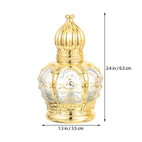 DOITOOL 2 Pcs Glass Water Bottles Refillable Essential Oil Bottles ...