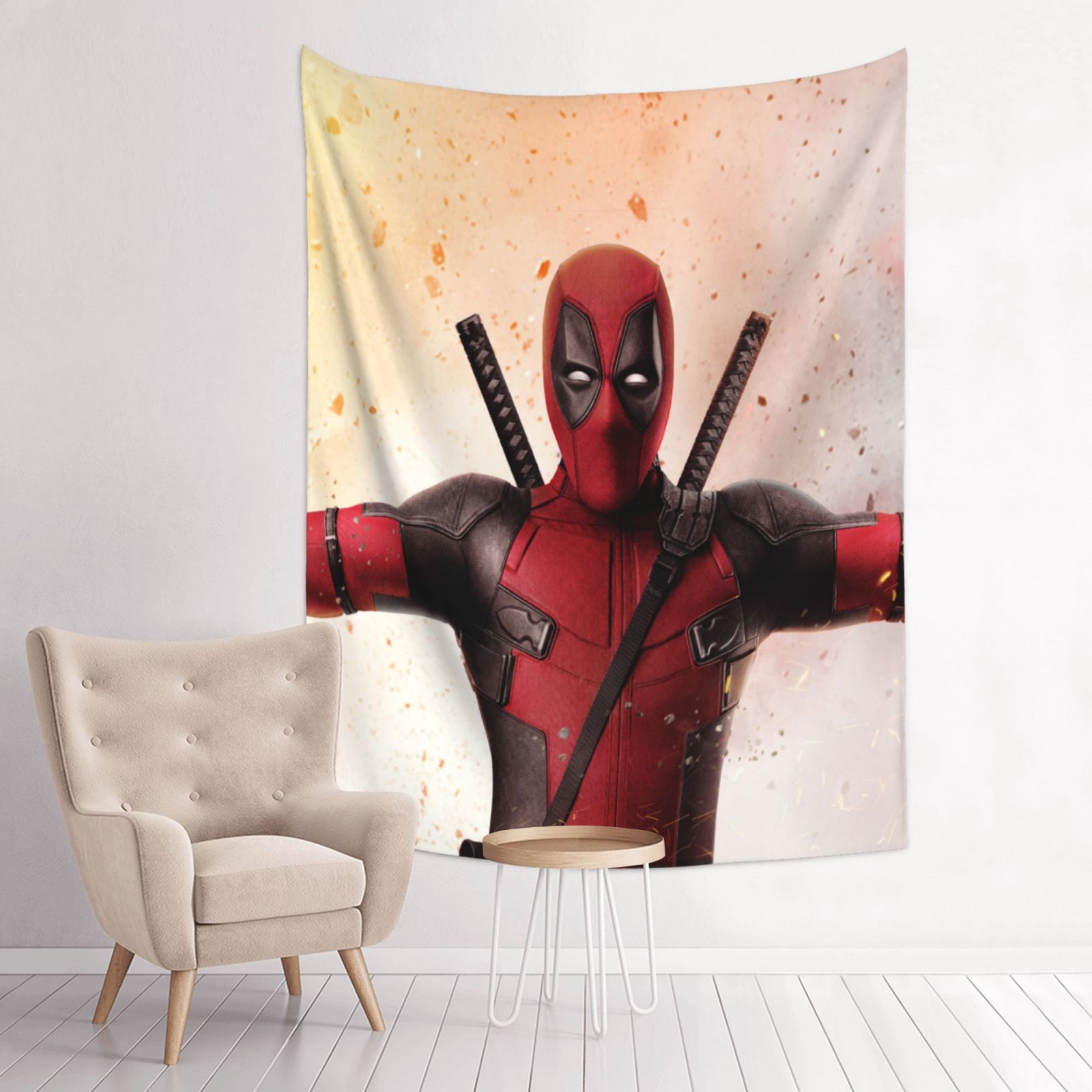 Dead-Poo Wall Tapestry Poster For Bedroom Aesthetics Funny Room Decor ...