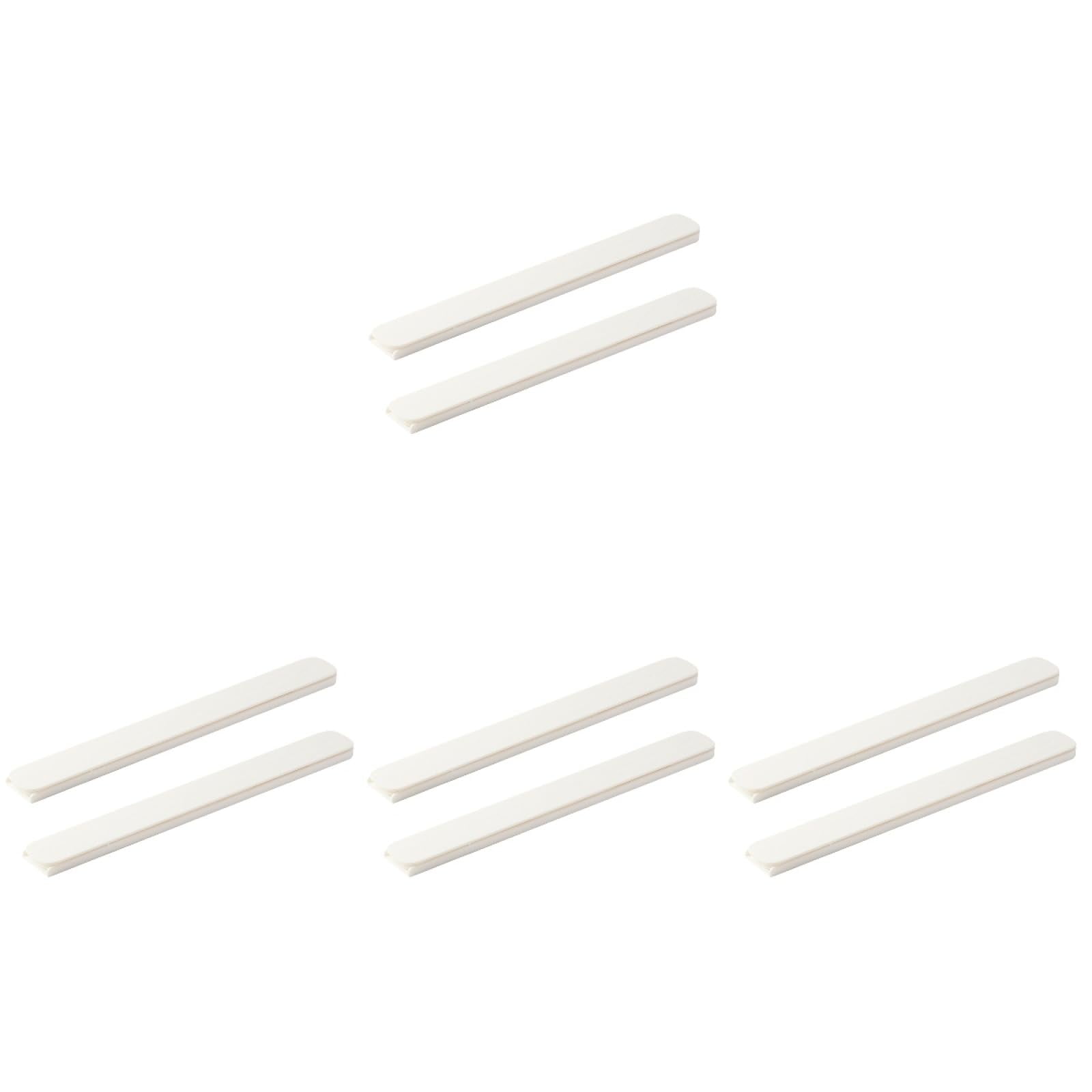 DOITOOL 4 Set Drawer Guides Tracks,10 Inch Self- Adhesive Plastic ...