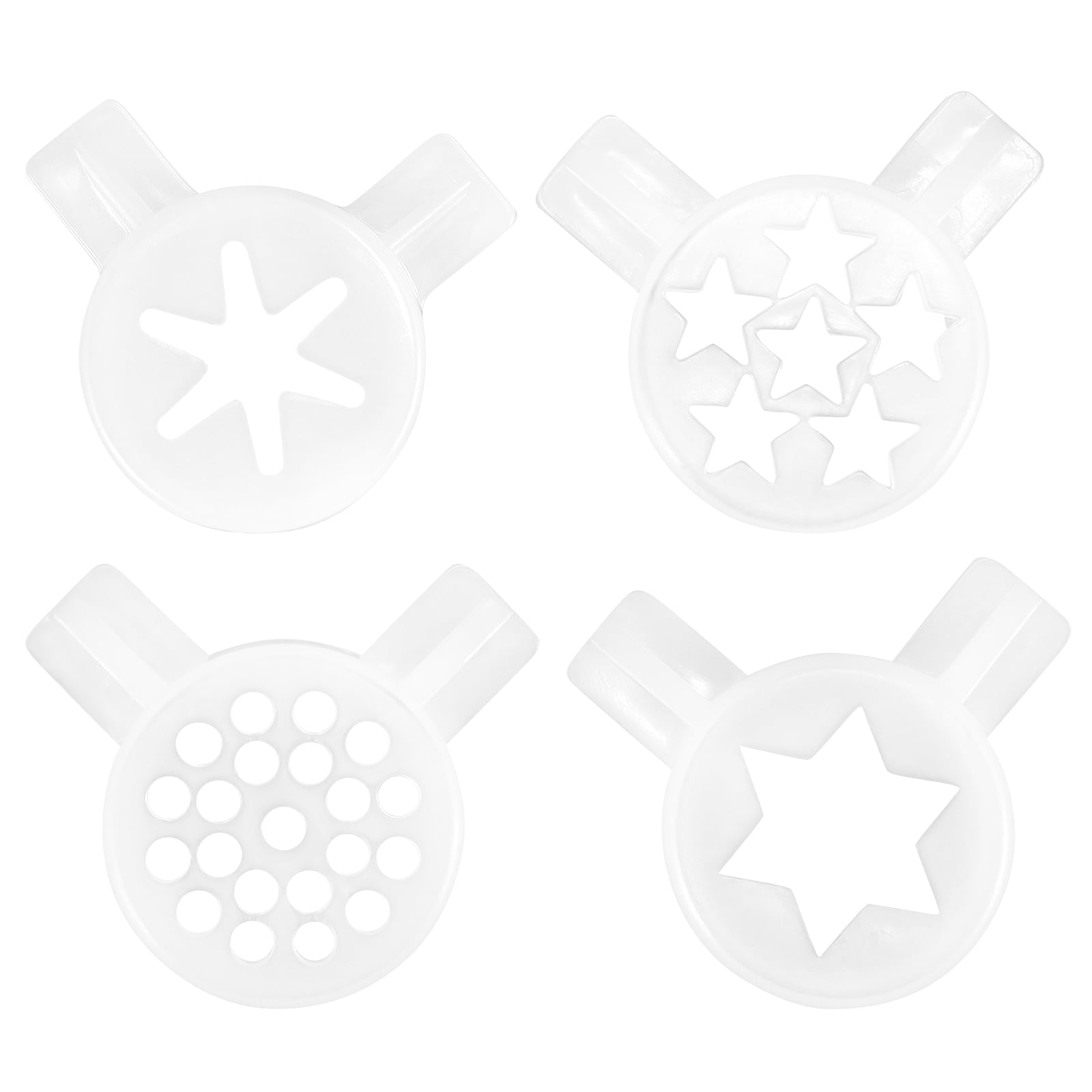 DOITOOL 4pcs Ice Cream Machine Nozzles Modeling Caps Fittings Ice Cream ...