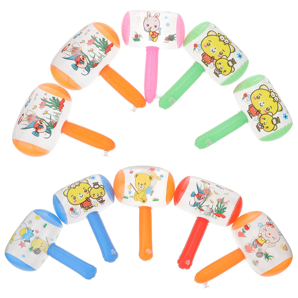 DOITOOL 8Pcs Cartoon Inflatable Hammer Funny Hammer Toy Pool Party ...