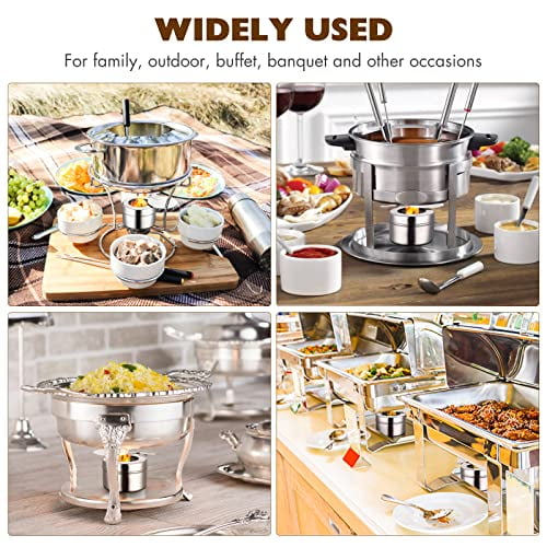DOITOOL Buffet Food Warmer Chafing Fuel Holder Chafer Wick Fuel Holder ...