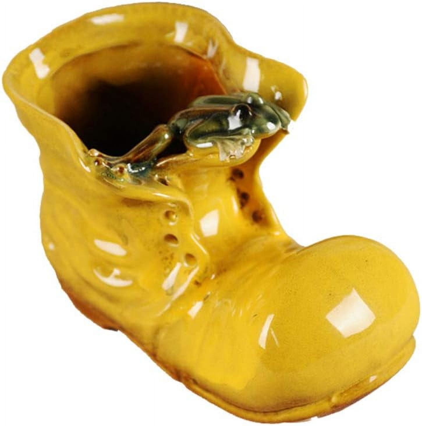 DOITOOL Creative Succulent Pot Boots Shaped Planter Ceramic Small ...