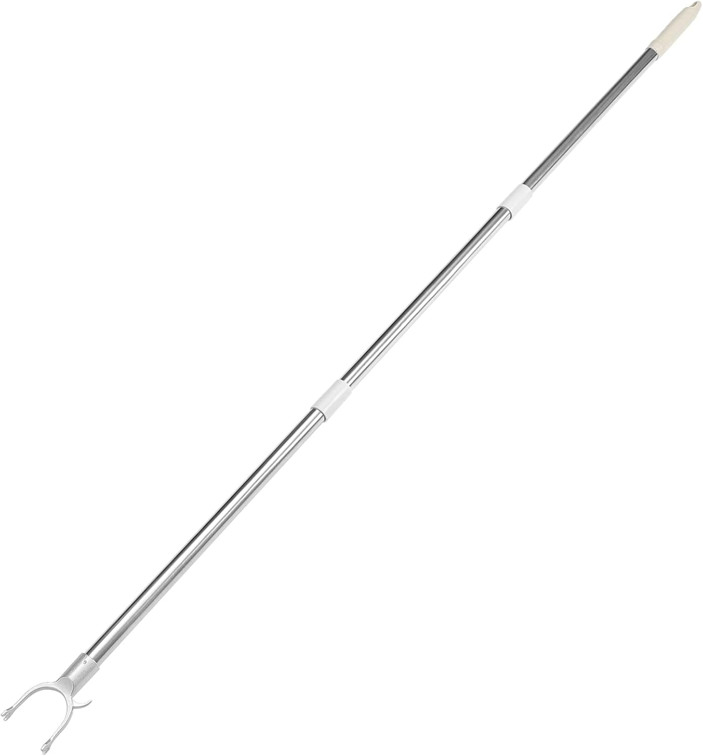 DOITOOL Long Reach Sticks 55.5 inch Extended Closet Pole with Utility ...