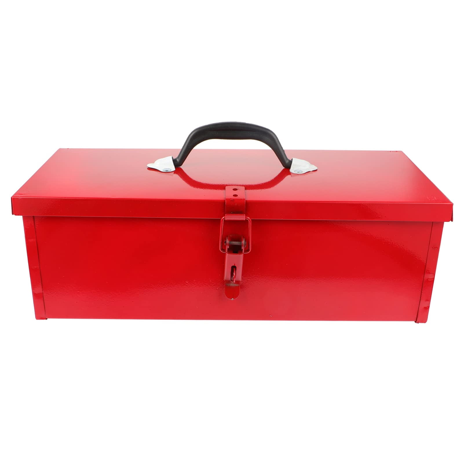DOITOOL Red Metal Tool Box Iron Sheet Tool Box Metal Toolbox Red Metal ...