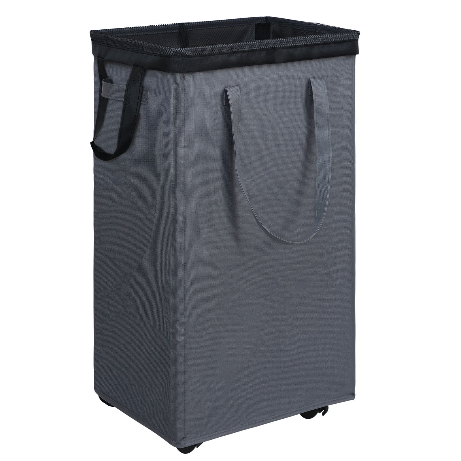 DOKEHOM 90L X-Large Laundry Basket with Removable Wash Bag on Wheels ...
