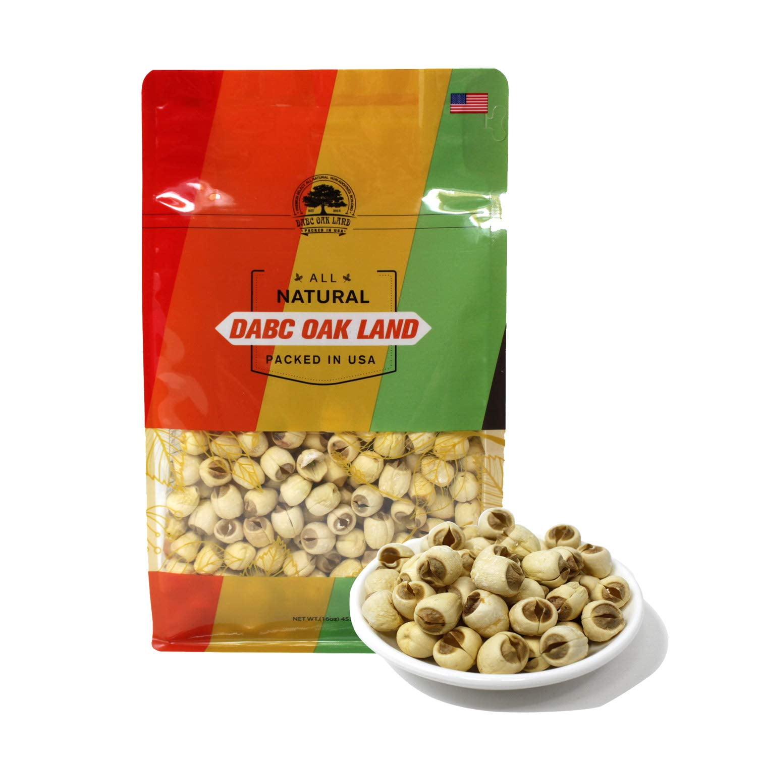 Dol Natural Dried Lotus Seeds Packed In 莲子干 16 Ounce