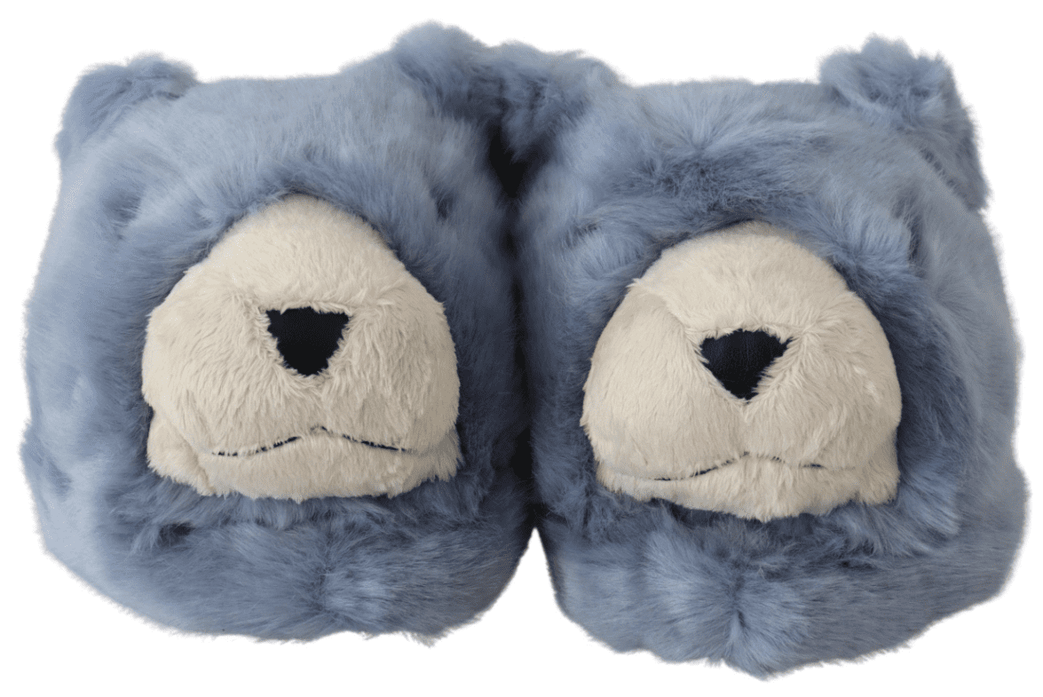 DOLCE & GABBANA Blue Teddy Bear Slippers Sandals Shoes Size: EU44/US11 ...