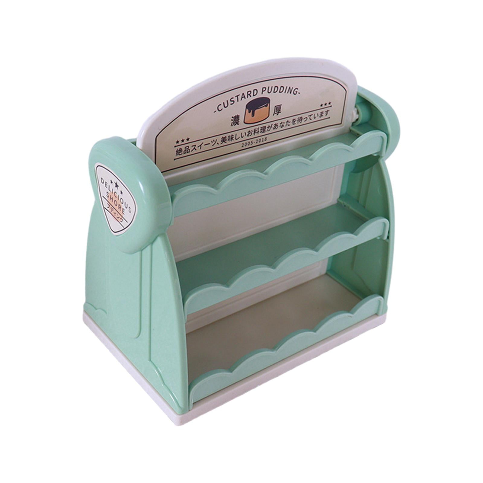 DOLITY 1:12 Dollhouse Display Display Rack Realistic DIY Dessert Stand ...