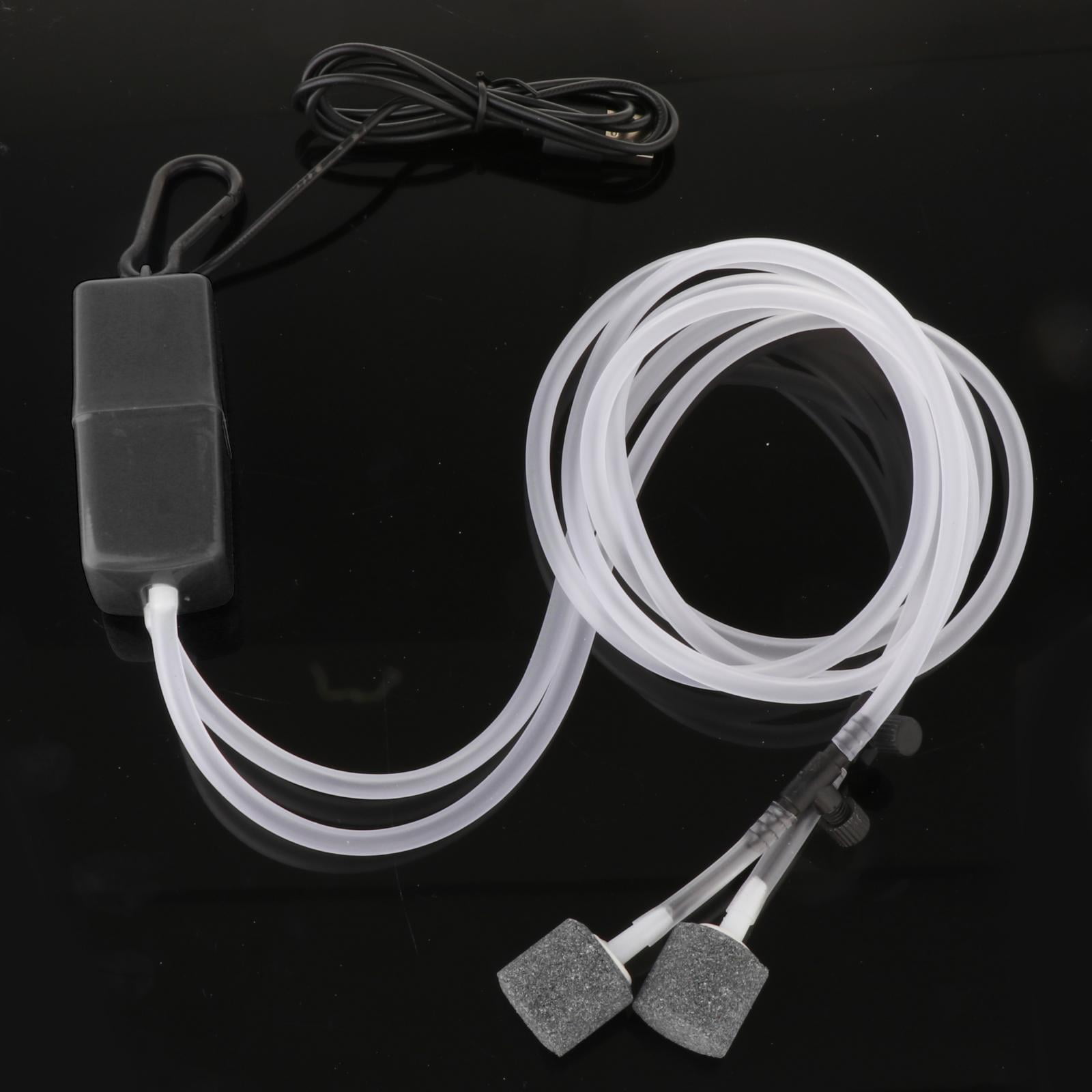 DOLITY Aquarium Air Pump Compact Size Silent Oxygenation Pump for Power Cut ing Black - Walmart.com