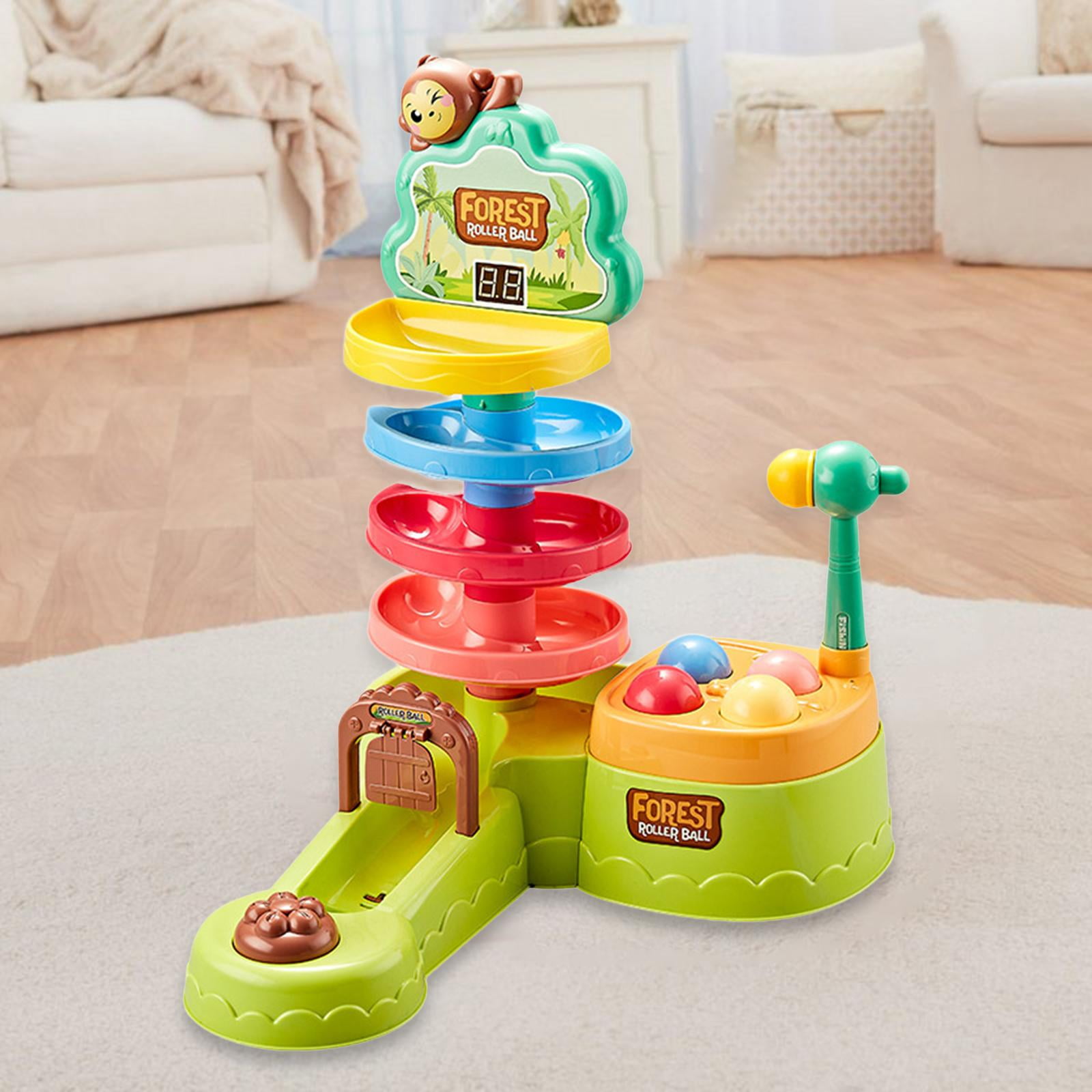 DOLITY Ball Drop Toy Ball Drop and Ball Ramp Toy for Baby Children Toys ...