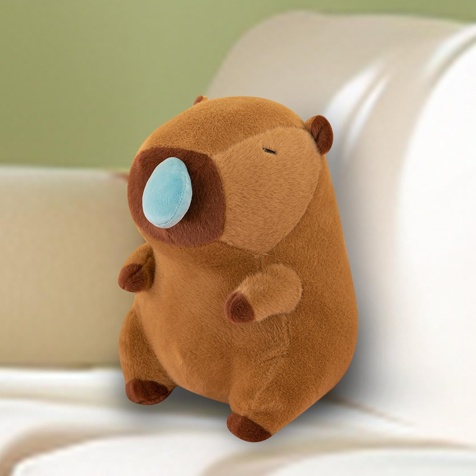 DOLITY Capybara Plush Toy with Snot Withdrawal Couch Capybara Stuffed ...