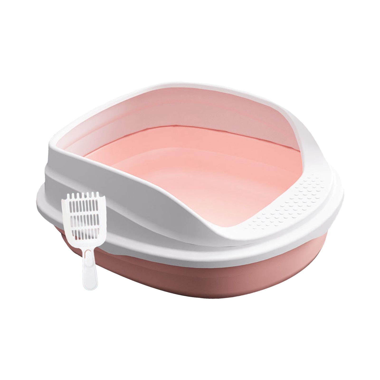 DOLITY Cats Litter Pan with High Sides Cat Small Dogs Bedpan for Kitty ...