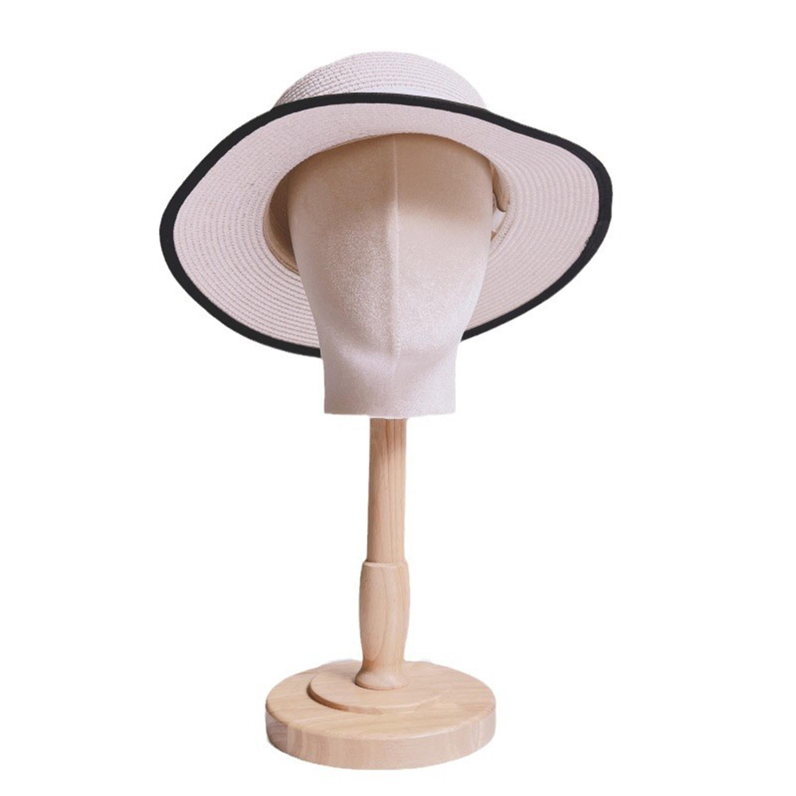 DOLITY Display Head Stand Hat Rack Gifts for Personal Use Hair Braiding Cosmetology medium base ...