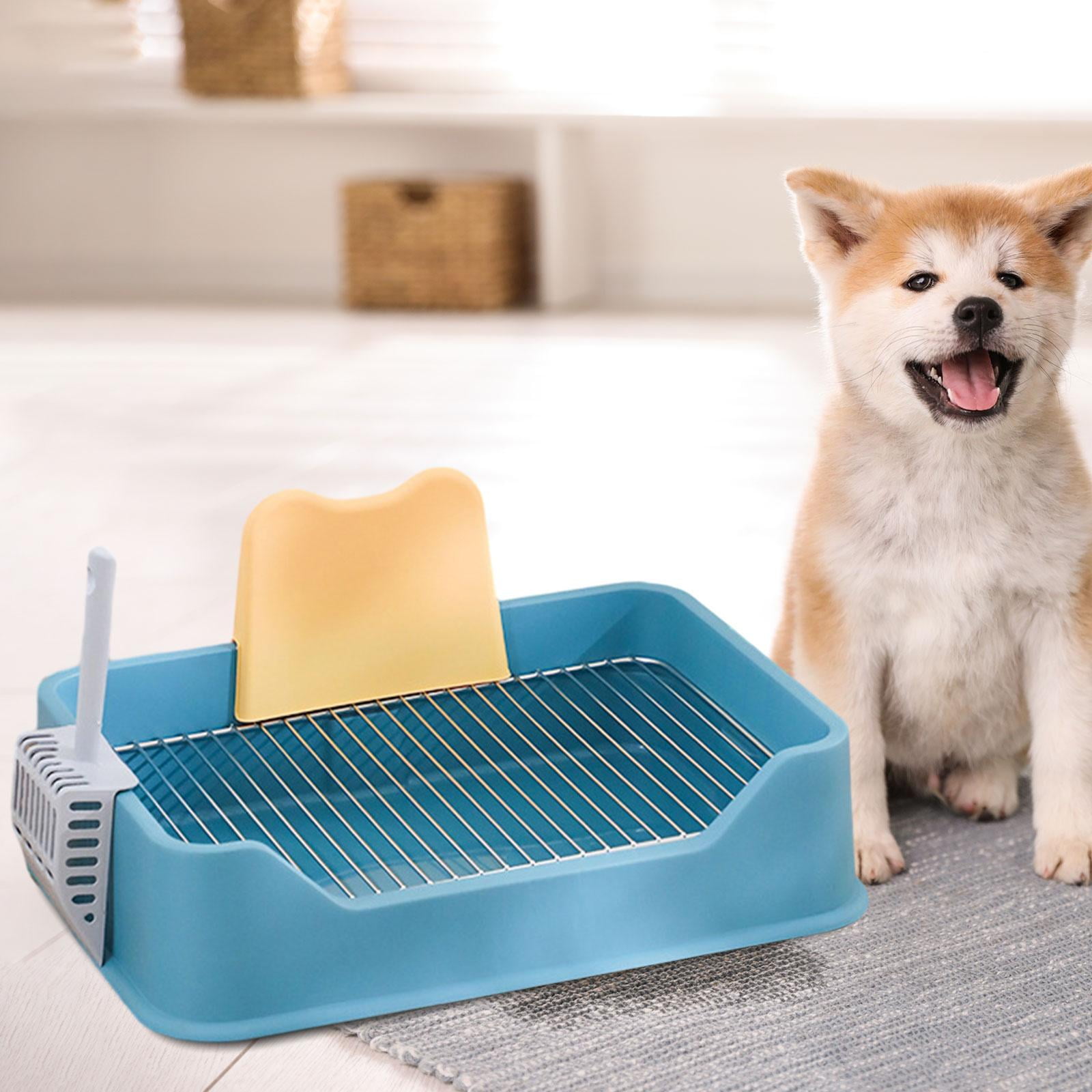 DOLITY Dog Toilet for Small Dogs Puppy Potty Tray Pet Accessories Pet ...