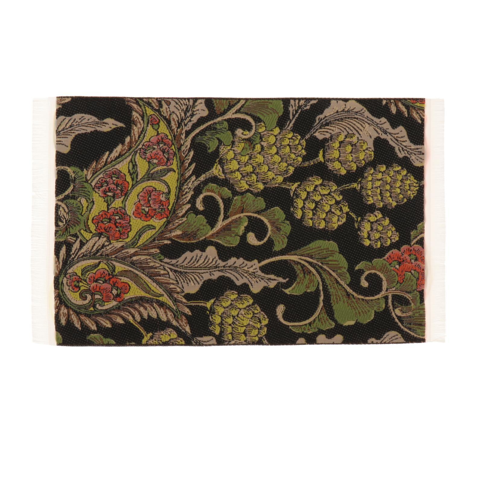 DOLITY Dollhouse Area Rug Pretend Play Bedroom Rectangle Life Scene ...