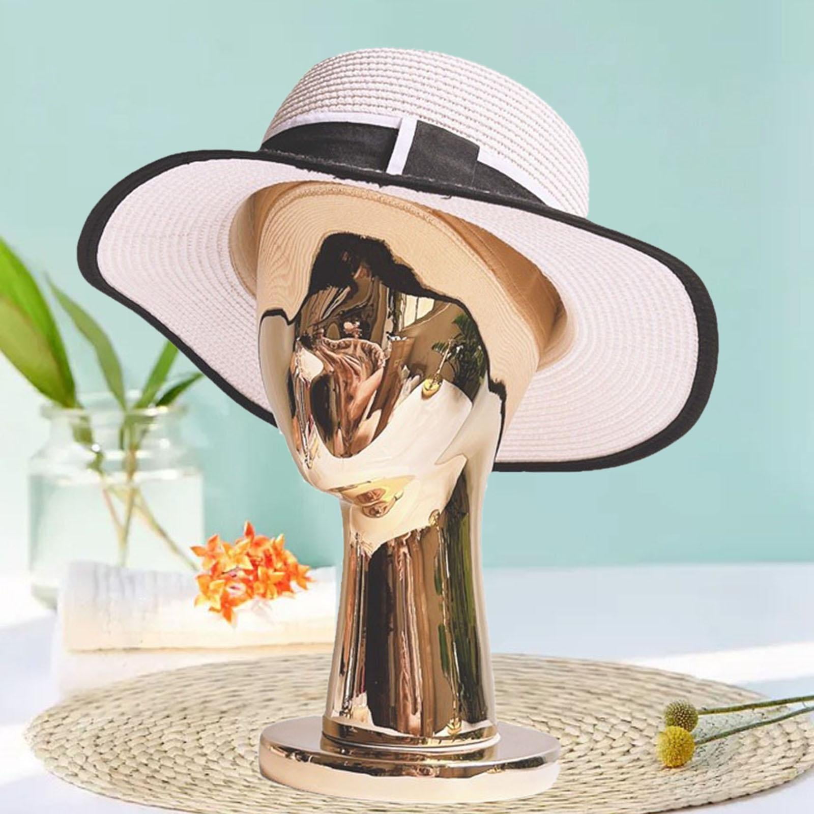 DOLITY Hat Display Head Fashion Manikin Head for Shopping Mall ...