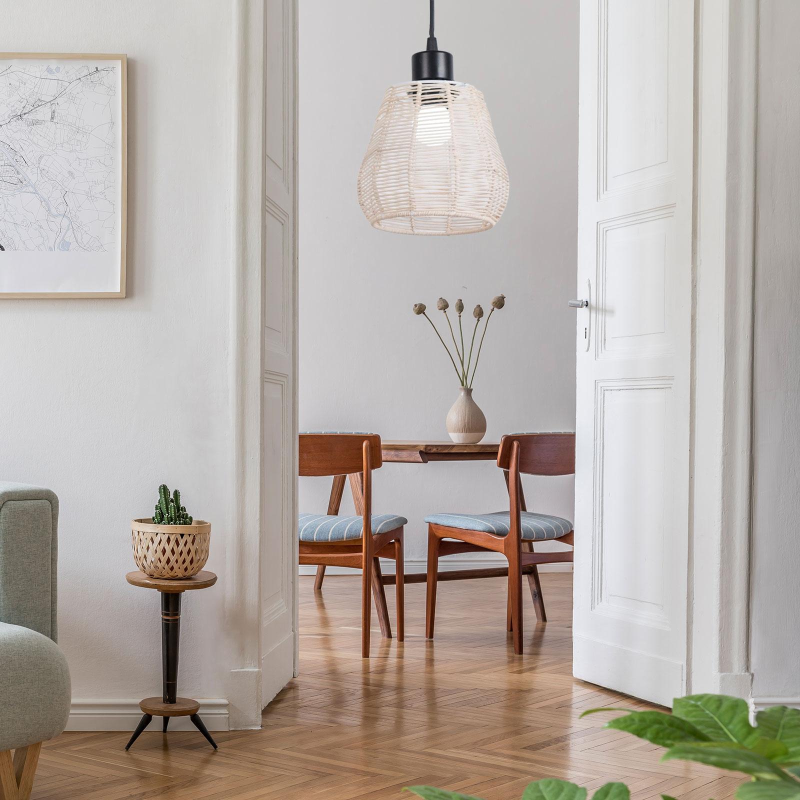 DOLITY Lamp Shade Decoration Plug in Pendant Light Hanging Light ...