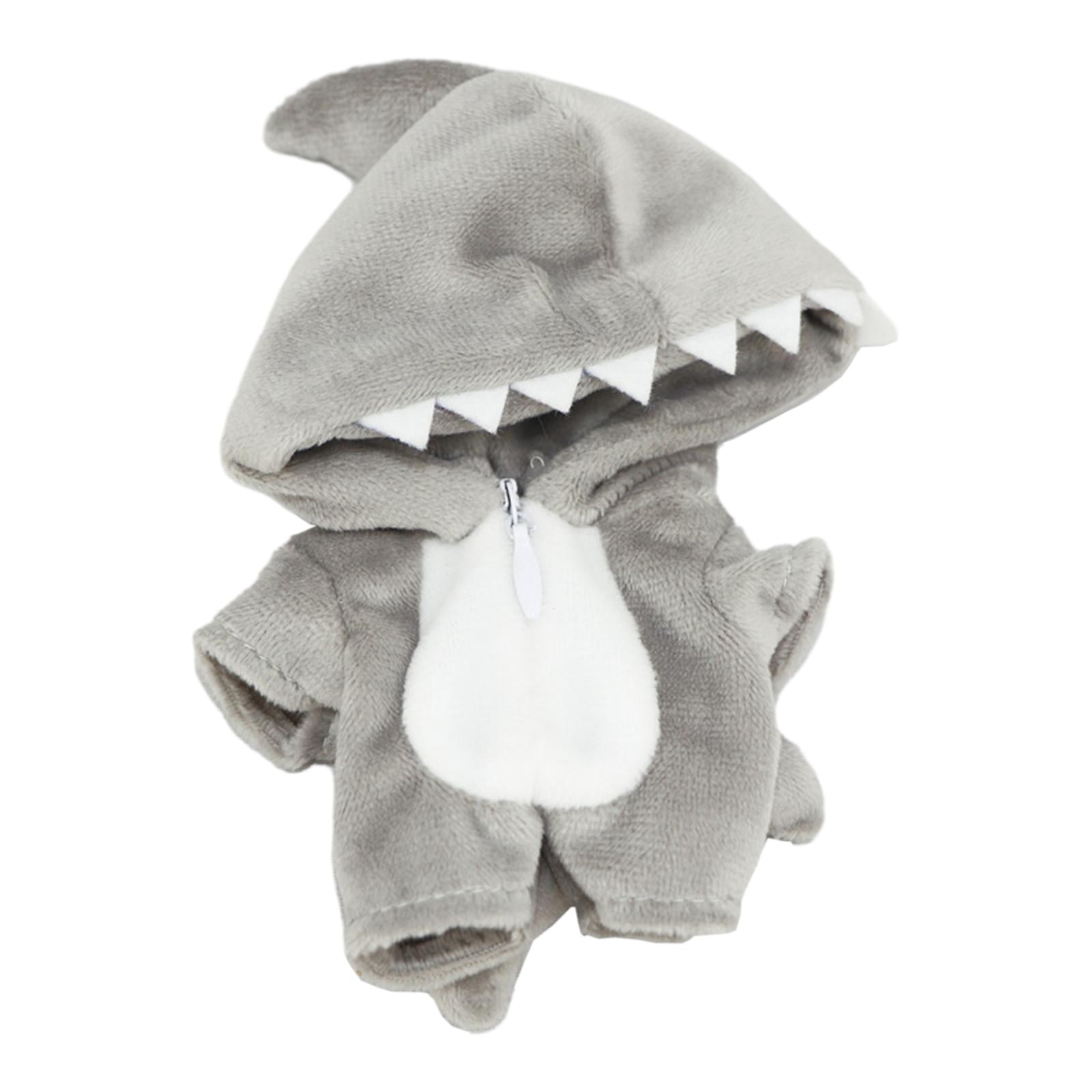 DOLITY Plush Doll Clothes Animal Shaped Dress up for 10cm-12cm Cosplay ...