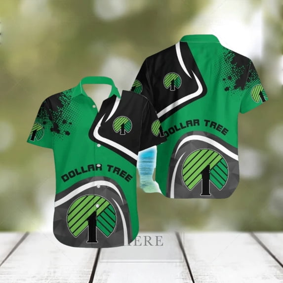 DOLLAR TREE Best Logo AOP Hawaiian Shirt For Men And Women title ...