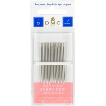 DMC Nickel Plated Steel Embroidery Needles, 1 Each - Walmart.com